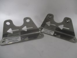 SS Set (2 ps.) Exhaust Day Cab Mount Brackets (Replaces OEM # R11-1706R ...